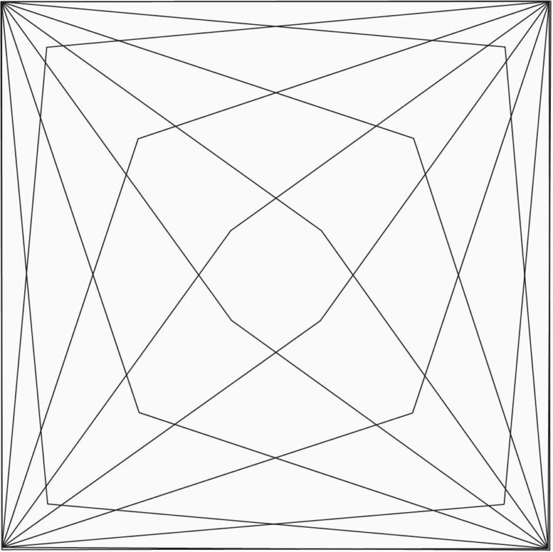 Classic Angles Small Square Block - Pro-Stitcher