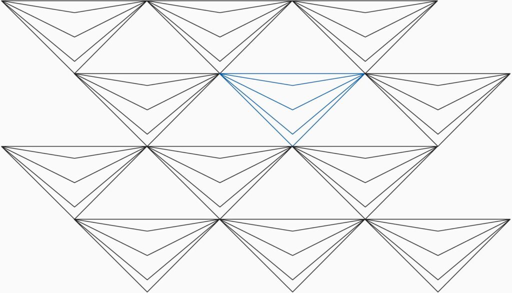 Classic Angles Triangle Block - Pro-Stitcher