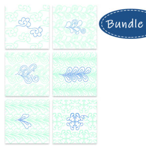 Spineless Feathers Edge-to-Edge 6-Piece Set - Pro-Stitcher