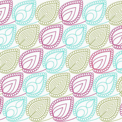 April 2021 Club Set - Curled Leaves and Vines 25-Pieces - Pro-Stitcher