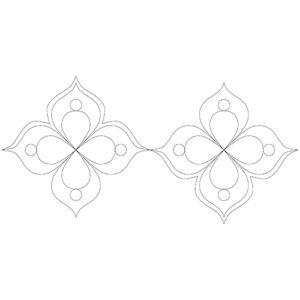 Retro Nod Edge to Edge Design - Pro-Stitcher