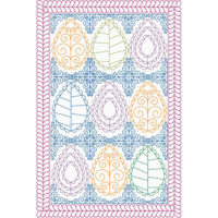 April 2021 Club Set - Curled Leaves and Vines 25-Pieces - Pro-Stitcher