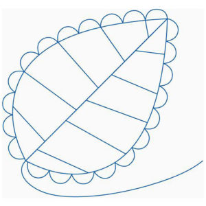 April 2021 Club Set - Curled Leaves and Vines 25-Pieces - Pro-Stitcher