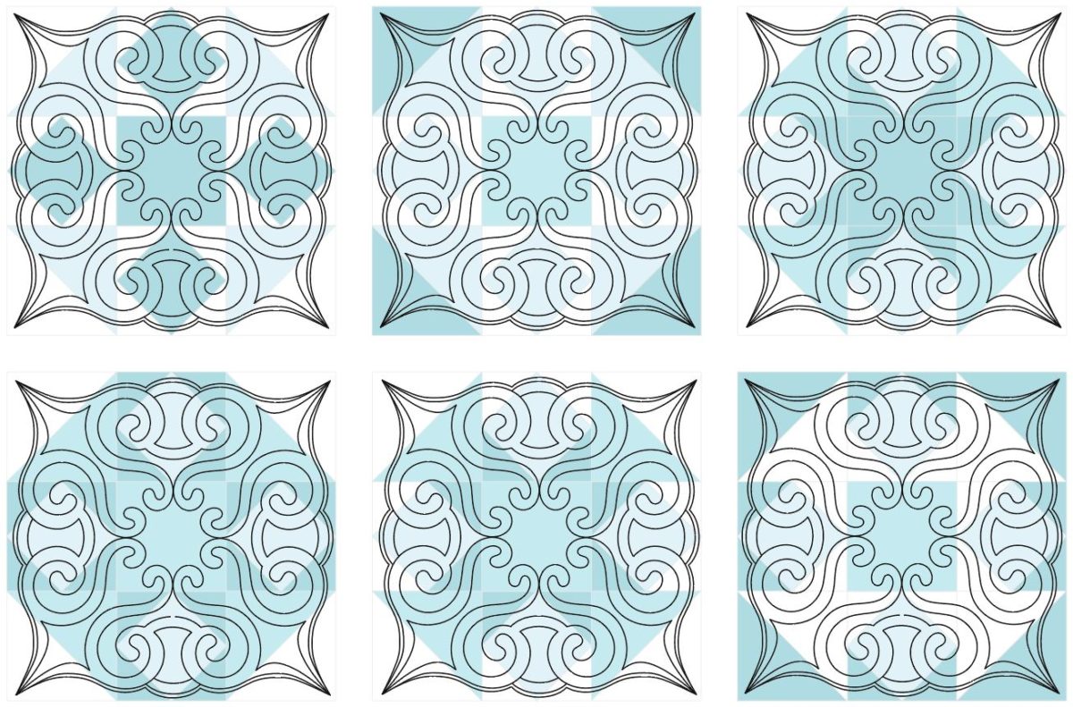 Quarter Square Block Collection Block 7 - Pro-Stitcher