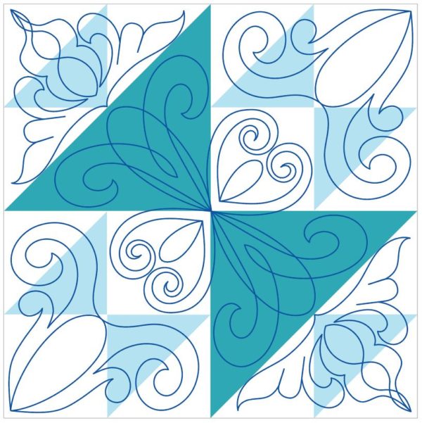 Hunter's Star 90-Degree Triangle Block - Pro-Stitcher