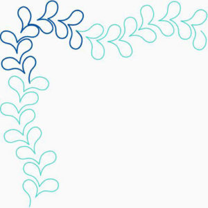 Simple Feather Corner- Small - Pro-Stitcher