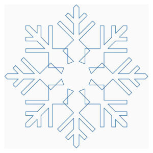 Snowflake Block 2 - Pro-Stitcher