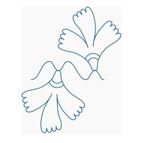 Whimsy Bloom Border - Pro-Stitcher