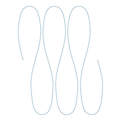 Long Ribbon Candy Border - Pro-Stitcher