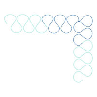 Simple Ribbon Candy Basic Corner - Pro-Stitcher