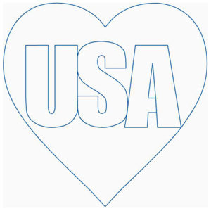 Love the USA Block - Pro-Stitcher