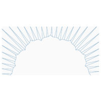 Mandala Spike Frame Block B Half - Pro-Stitcher