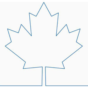 Maple Leaf Border - Pro-Stitcher