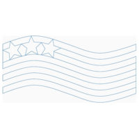 Waving Flag Edge to Edge - Pro-Stitcher