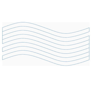 Waving Stripes Edge to Edge - Pro-Stitcher