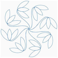 Carolina Lily Block 1 - Pro-Stitcher