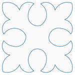 Fleur de Lis Block 2 - Pro-Stitcher
