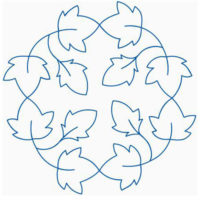 Ivy Wreath Block - Pro-Stitcher