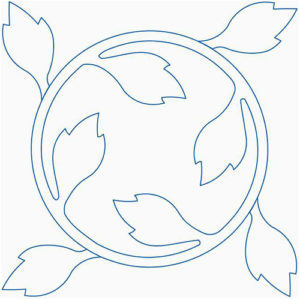 Leafy Bough Block - Pro-Stitcher