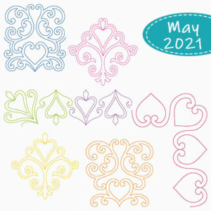 May 2021 Club Set: Damask Inspirations - Pro-Stitcher