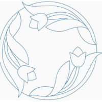 Tulip Circle Block - Pro-Stitcher