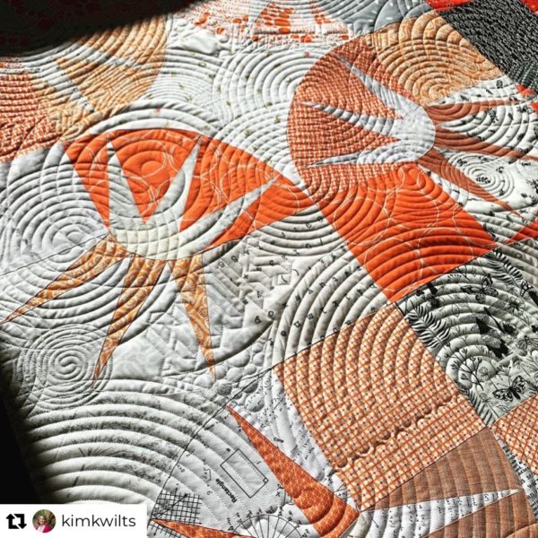 Overlapping Swirl Edge to Edge Design - Pro-Stitcher