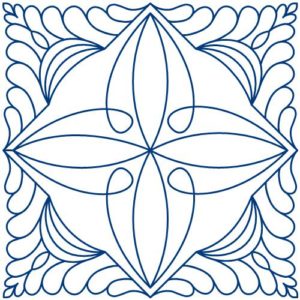 Larme Plume Block 3 - Pro-Stitcher