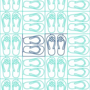 Flip Flop Tile - Pro-Stitcher