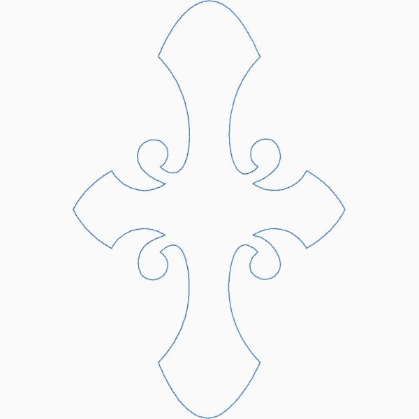 Fleur de Lis Chains - Pro-Stitcher