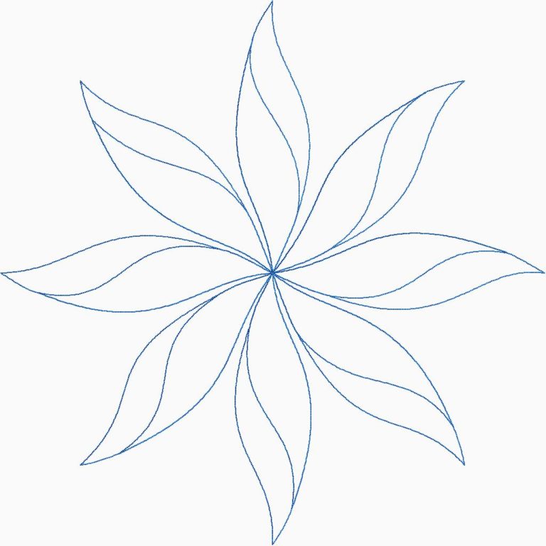 Floating Lily - Pro-Stitcher