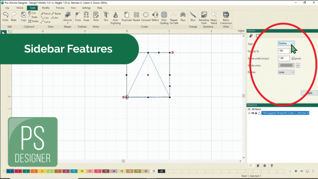 Pro-Stitcher Designer Education - Pro-Stitcher