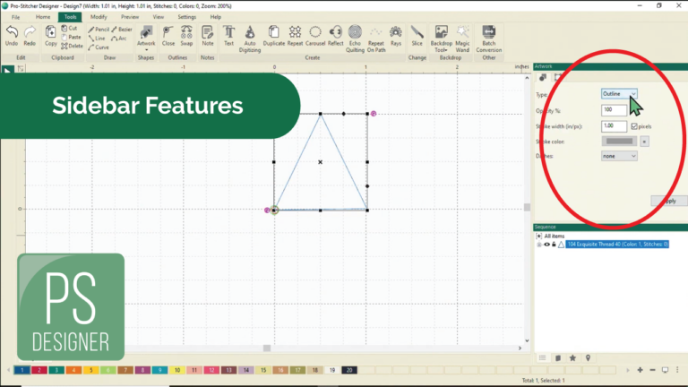 Pro-Stitcher Designer Education - Pro-Stitcher