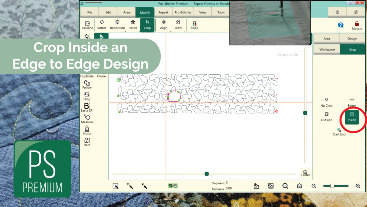 Cropping Inside An E2E Design - Pro-Stitcher