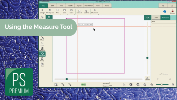 How to Use the Measure Tool - Pro-Stitcher