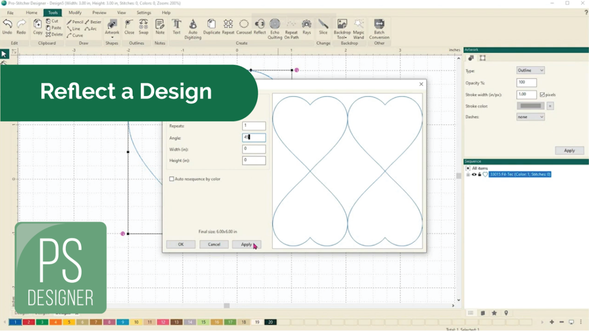 Reflect Designs - Pro-Stitcher