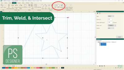 Trim, Weld, and Intersect - Pro-Stitcher