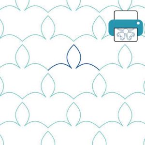 Simple Triangle Pinched - E2E AND Block - DIGITAL or PRINTABLE - Pro-Stitcher