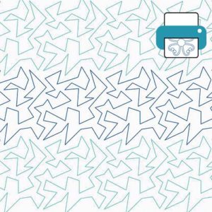 Triangle Meander E2E - DIGITAL or PRINTABLE - Pro-Stitcher