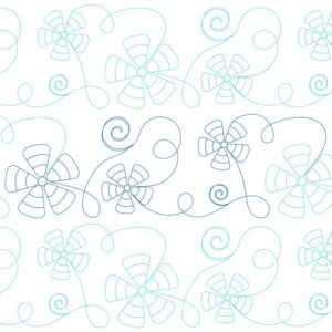 Candy Corn Swirl Edge to Edge 1 - Pro-Stitcher