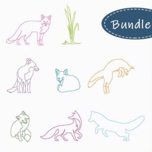 Skulk of Foxes 16-Piece Set - Pro-Stitcher