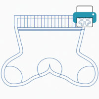 Mini Stocking - Simple - Pro-Stitcher