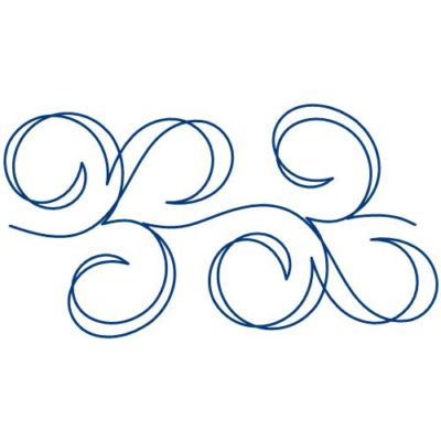 Three Ribbons Border DIGITAL or PRINTABLE - Pro-Stitcher