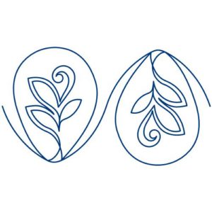 Dew Leaf Border - Pro-Stitcher