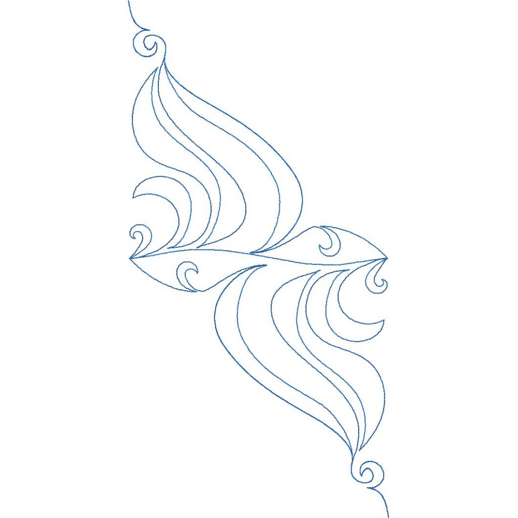 Finger Waves Parallelogram - Pro-Stitcher