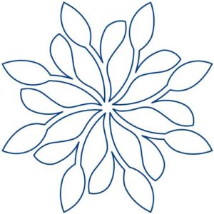 Leafy Sprigs Block - Pro-Stitcher