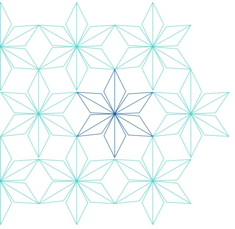 Sashiko Star E2E - Pro-Stitcher