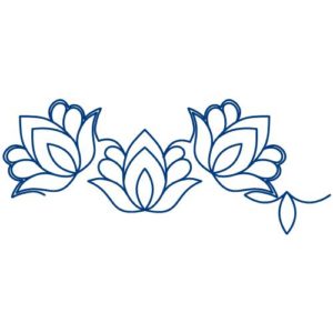 Feather Flower E2E - Pro-Stitcher