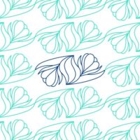 First Bloom Border - Pro-Stitcher