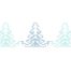 Scandi Tree Border - Pro-Stitcher