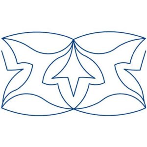 Star Flower Border - Pro-Stitcher